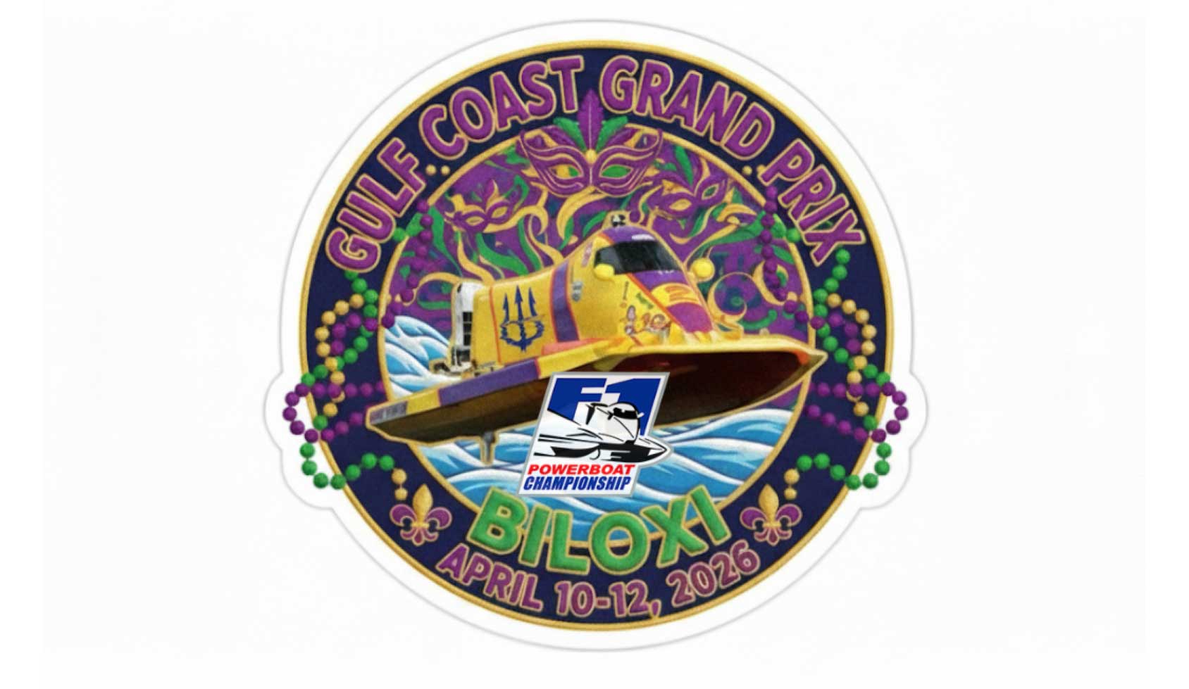 Gulf-Coast-Grand-Prix-Biloxi-Logo - F1 POWERBOAT RACING